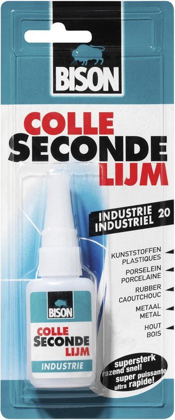 Bison Secondelijm industrie 20 gr | bol.com