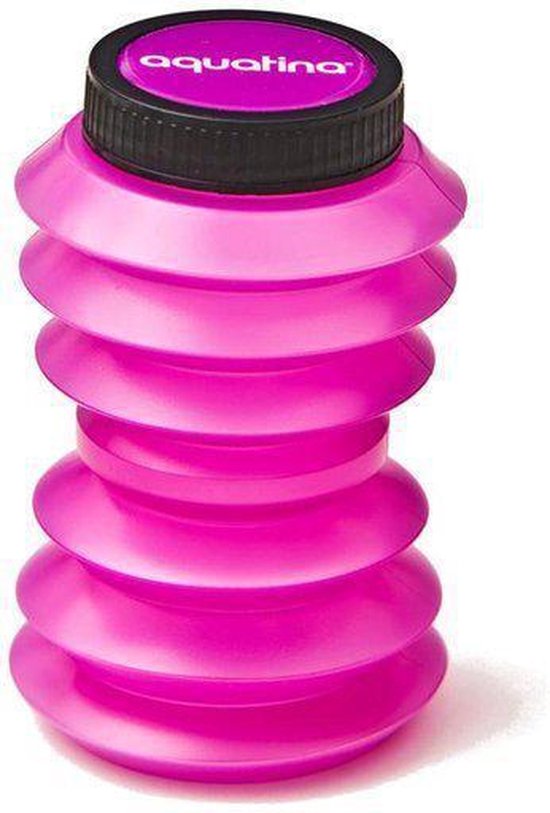 Aquatina Vouwfles 0,5 l roze | bol