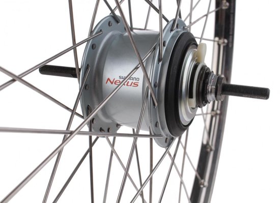 Van Schothorst Achterwiel 28 Inch Rollerbrake 36g Alu Zilver | bol.com
