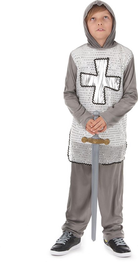 LUCIDA - Verkleedkostuum ridder voor jongens Carnavalskleding - L 128/ ...