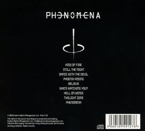 Phenomena, Phenomena | Muziek | bol