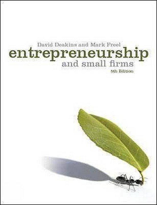 Entrepreneurship And Small Firms | 9780077121624 | Mark Freel | Boeken ...