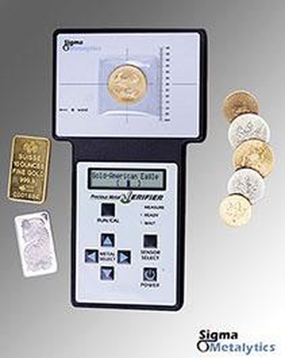 Sigma Metalytics SM1501 Precious Metal Verifier Complete + 3 wands | bol