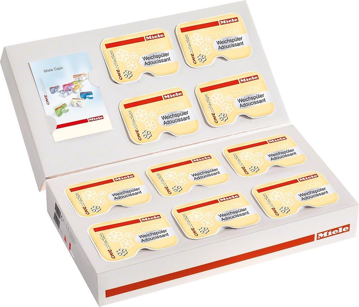Miele Caps Wasverzachter Cocoon: set van 10 stuks | bol.com