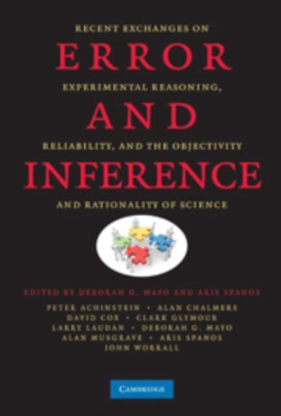 Error and Inference, Professor of Philosophy Deborah G Mayo | 9780521880084 | Boeken | bol.com