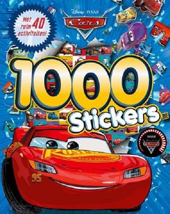 Disney Pixar - Cars 1000 Stickers | bol.com