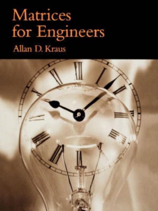 Matrices for Engineers, Kraus | 9780195150131 | Boeken | bol