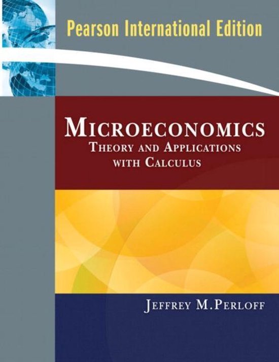 Microeconomics | 9780321468581 | Jeffrey Perloff | Boeken | bol