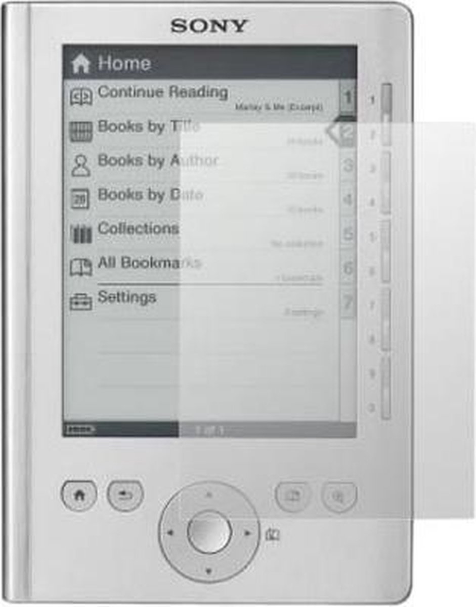 Sony eReader eBook PRS-T2 Beschermfolie/Screenprotector | bol
