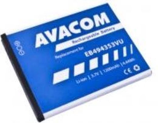 AVACOM EB494353VU Lithium-Ion 1200mAh 3.7V oplaadbare batterij/accu | bol