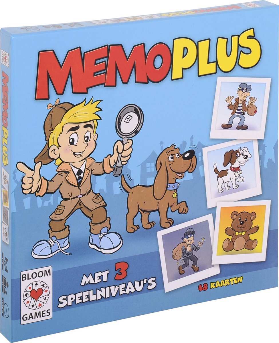 MEMOplus - geheugenspel met 48 kaarten | Games | bol.com