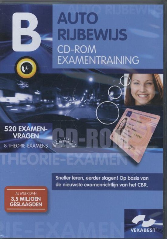 Autorijbewijs B Examentraining | 9789067992008 | VekaBest ...