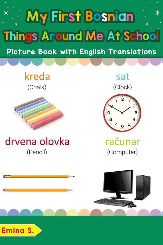 Teach & Learn Basic Bosnian words for Children 16 - My First Bosnian ...