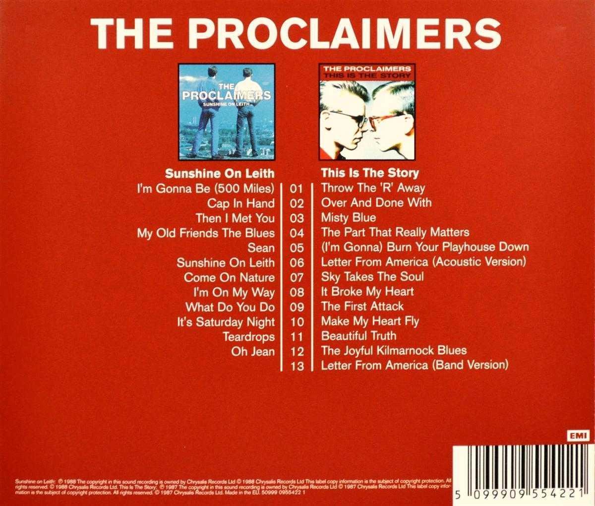 Sunshine On Leith / This Is The Story, Proclaimers | CD (album ...