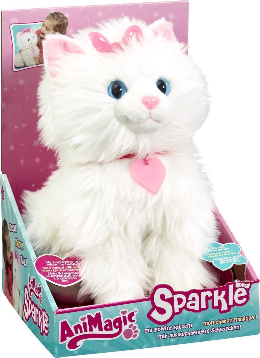 bol.com | Animagic SPARKLE de Poes - Interactieve Knuffel