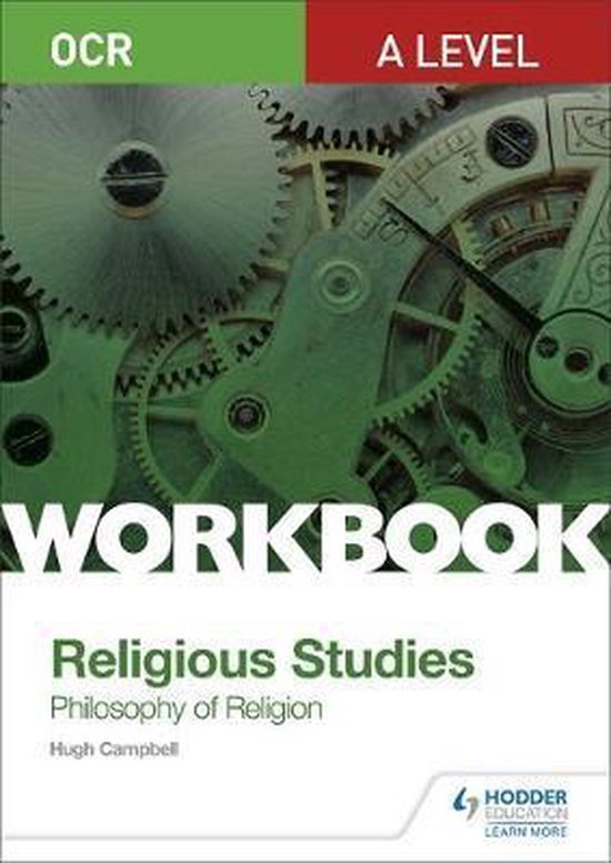 OCR A Level Religious Studies: Philosophy of Religion Workbook, Hugh ...