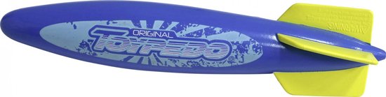 Swimways Duikspeelgoed Toypedo Original 25,5 Cm Blauw | bol