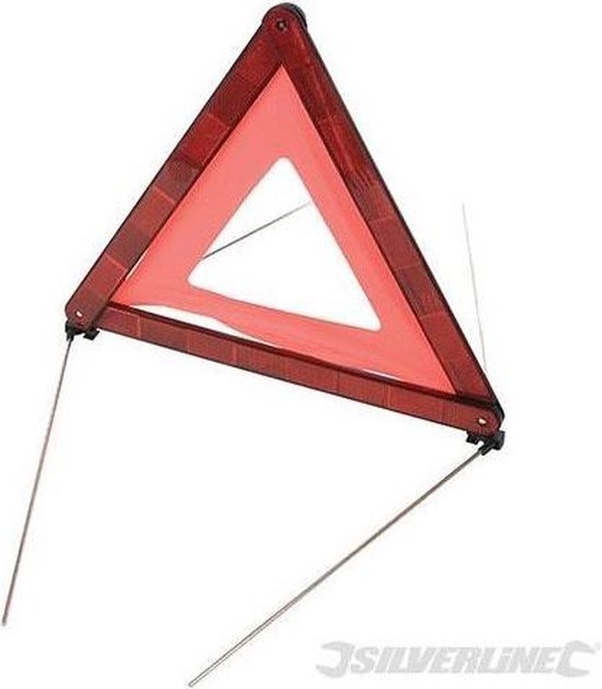 Triangle de danger réfléchissant Silverline conforme à la norme ECE27 ...