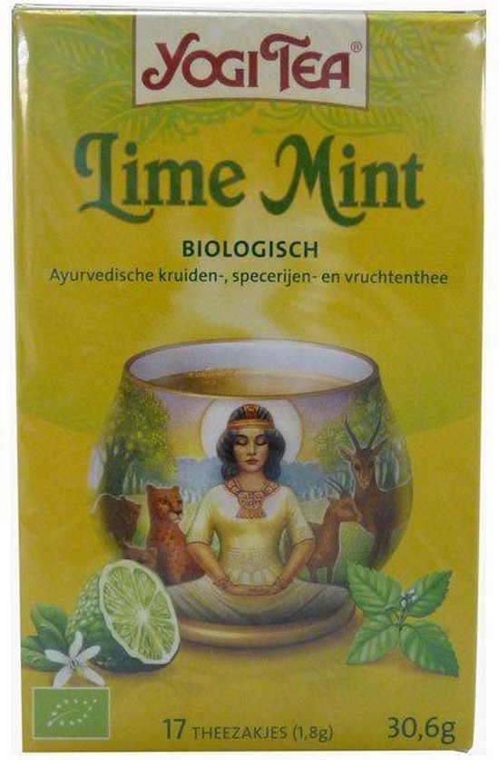 Yogi tea lime mint ^ 17 st | bol.com