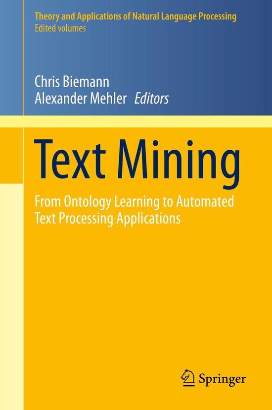 Theory and Applications of Natural Language Processing - Text Mining ...