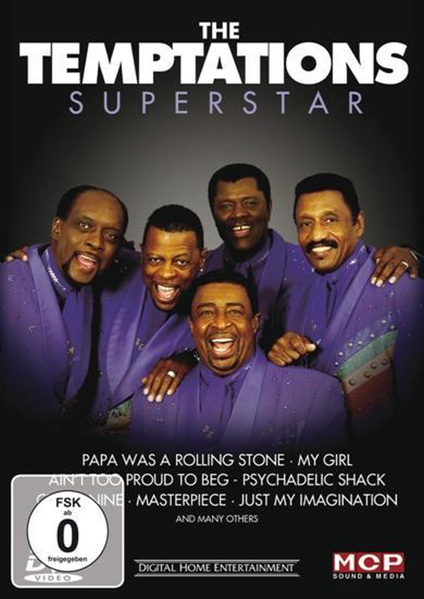 Temptations The Superstar 1-Dvd, The Temptations | Muziek | bol