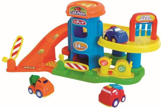 Mega Car Park Speelset | bol