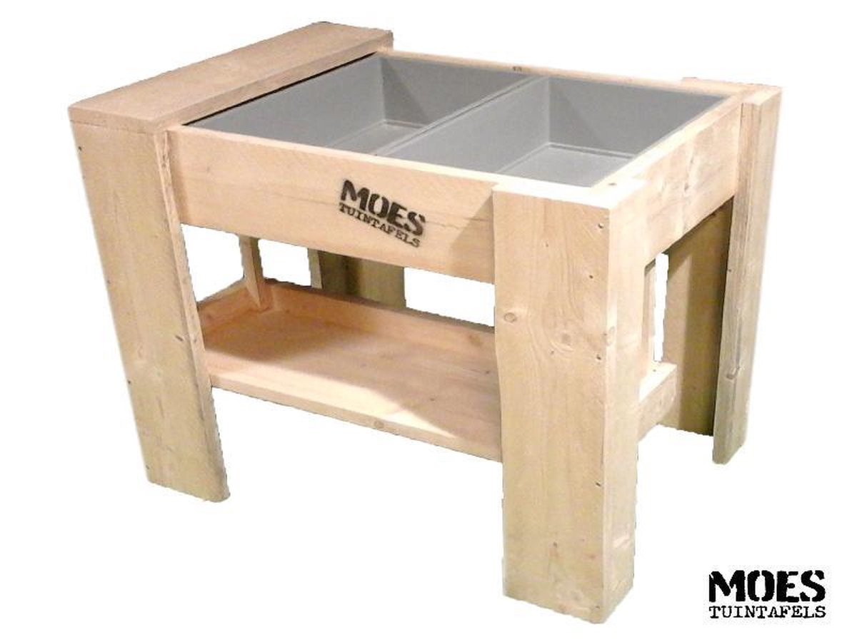 MOEStuintafel - Herby met 2* een losse, handzame moestuinbak | bol.com