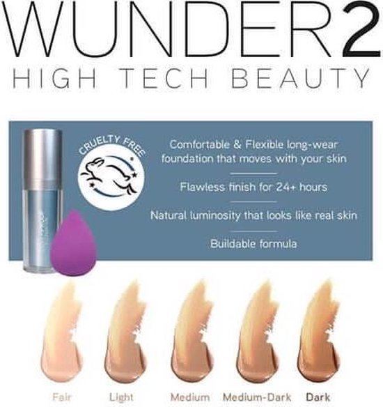 Wunder2 Coverproof Foundation | bol