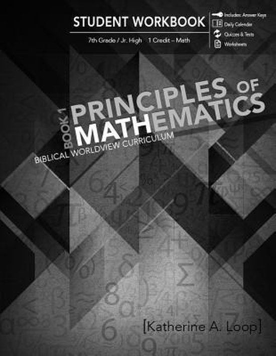 Principles of Mathematics, Katherine Loop | 9780890518762 | Boeken | bol