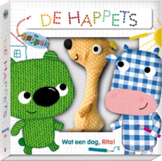 De Happets; Wat een dag, Rita! + Knuffeltje, nvt | 9789059648203 ...