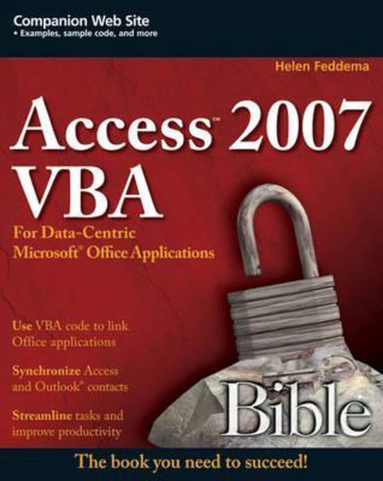 Access 2007 VBA Bible, Helen Feddema | 9780470047026 | Boeken | bol.com