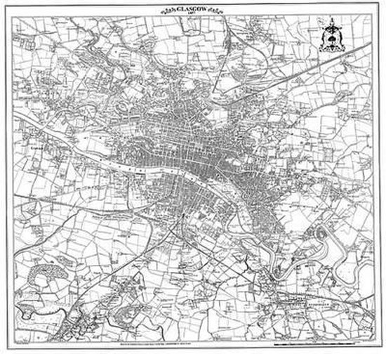 Glasgow 1857 Map | 9781905718740 | Peter J. Adams | Boeken | bol.com