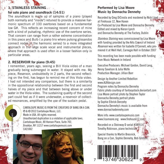 Lisa Moore - Steinless Staining (CD), Lisa | Muziek | bol.com