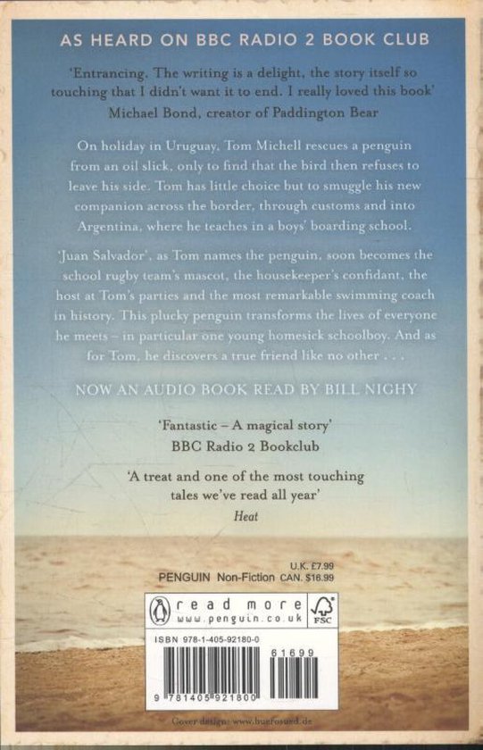 Penguin Lessons, Tom Michell | 9781405921800 | Boeken | bol