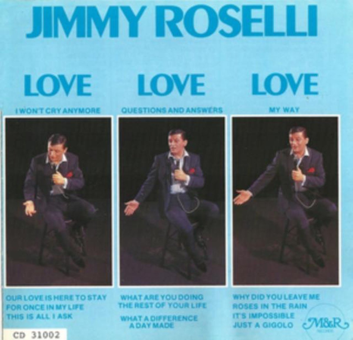 Jimmy Roselli - Love, Love, Love (CD), Jimmy Roselli | CD (album ...