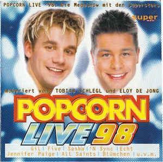 Popcorn Live 1998, Ace Of Base, Vengaboys, Scooter, Five, Sash, sparkle ...