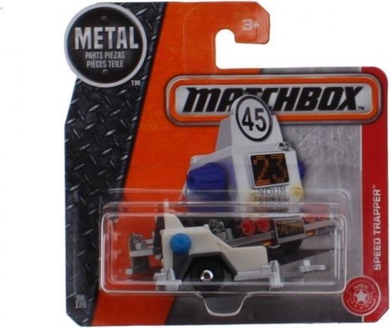 Matchbox Speed Trapper 6 Cm (schaal 1:64) Wit | bol