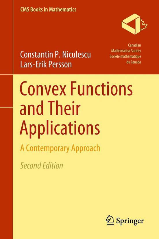 CMS Books in Mathematics - Convex Functions and Their Applications (ebook), Constantin... | bol