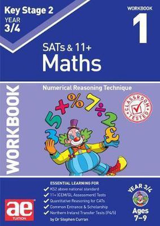 KS2 Maths Year 3/4 Workbook 1 | 9781911553212 | Stephen C. Curran ...