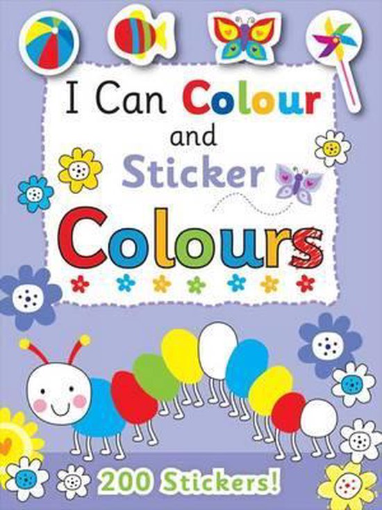 I Can Colour & Sticker Colours | 9781782963394 | Boeken | bol.com