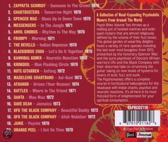 Various - Psych Bites Volume 2, various artists | Muziek | bol.com