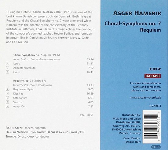 Randi Stene, Danish National Symphony Orchestra, Thomas Dausgaard ...