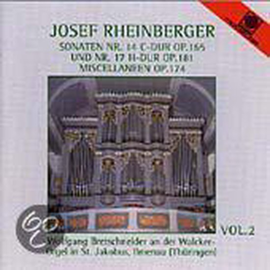 Vol. 2-Sonaten No.14, J. Rheinberger | CD (album) | Muziek | bol.com