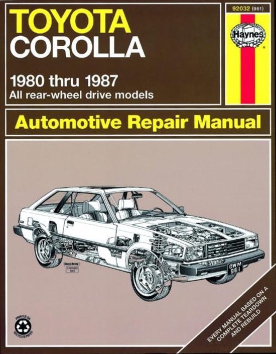 Toyota Corolla, 1980-1987 | 9781850106326 | Ian Coomber | Boeken | bol.com