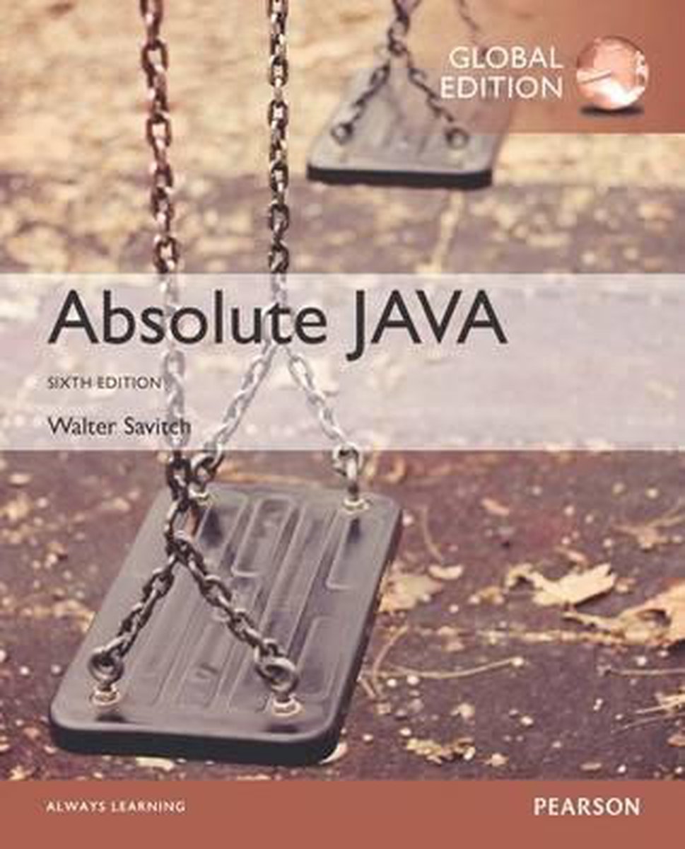 bol.com | Absolute Java, Global Edition | 9781292109220 | Walter ...