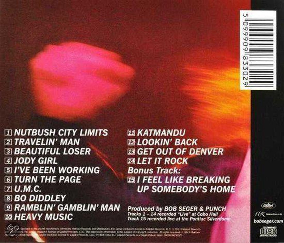 Live Bullet, Bob Seger & The Silver Bullet Band | CD (album) | Muziek ...
