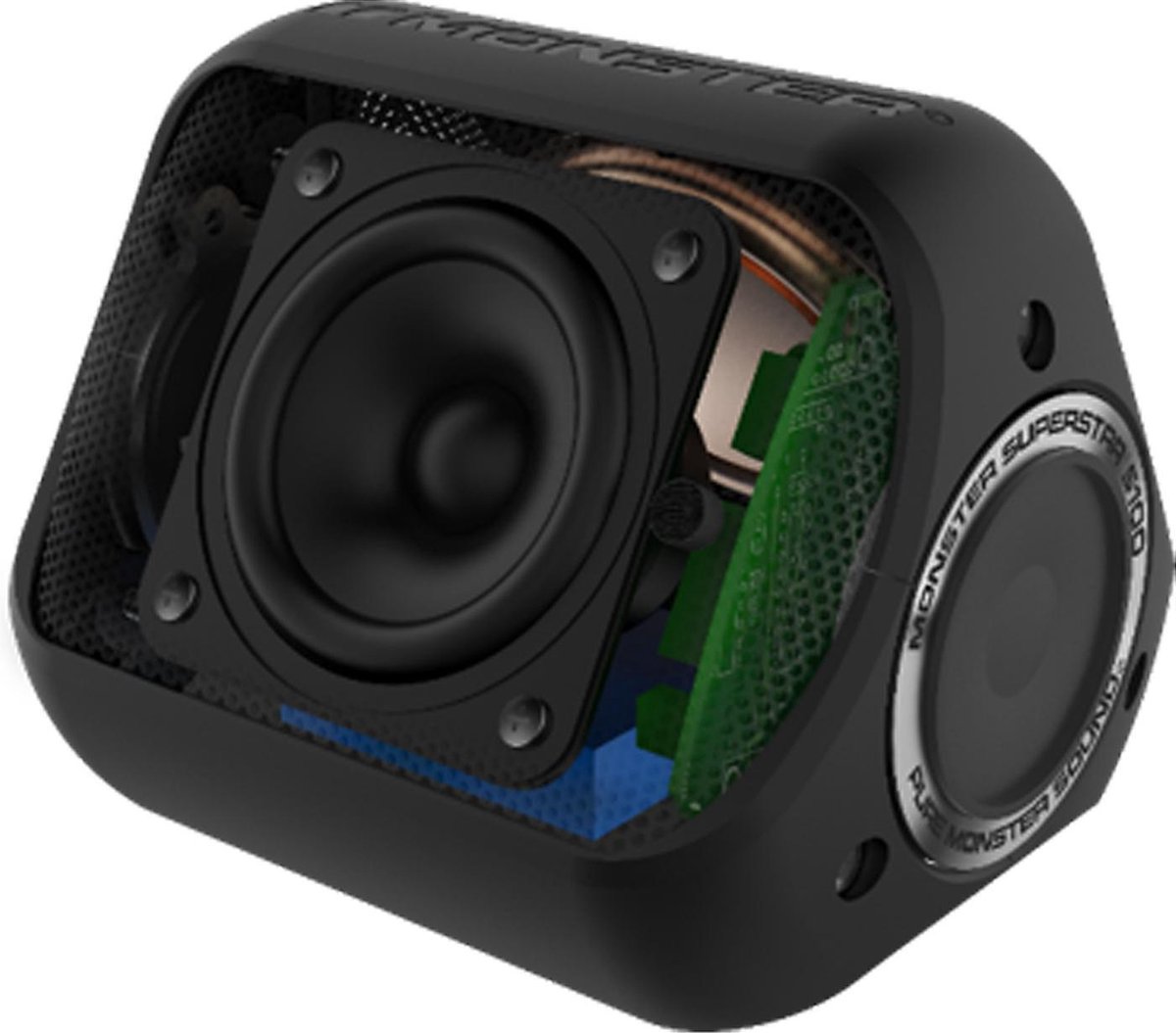 Monster SuperStar S100 Speaker Black | bol.com