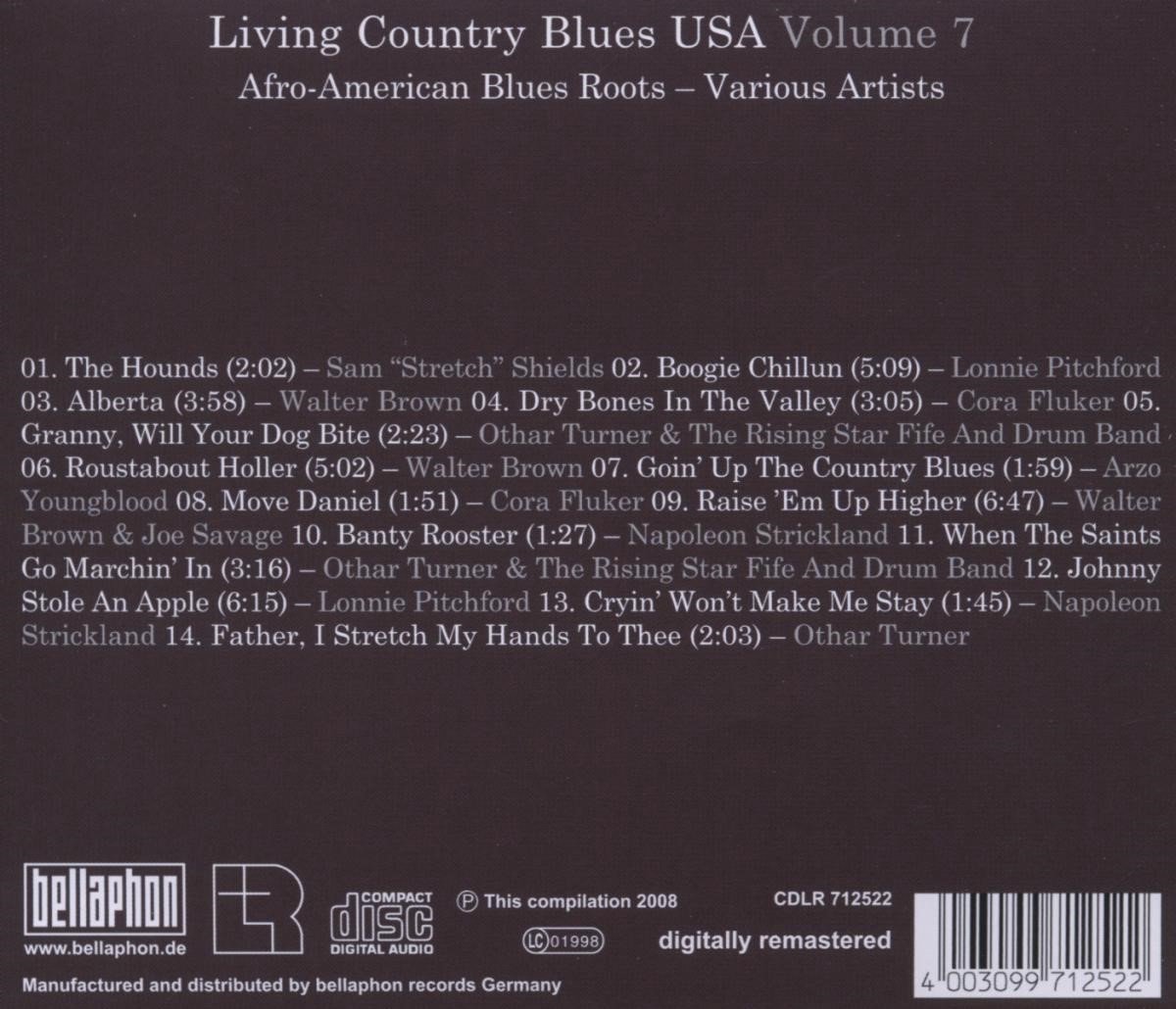 Various Artists - Living Country Blues USA Volume 7 (CD), various ...