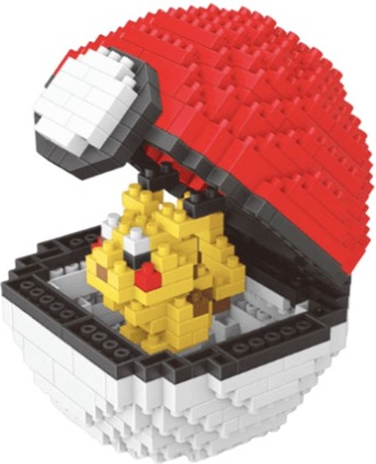 Nanobloc Wise Hawk® nanoblock Pikachu - Pokémon - 397 miniblocs | bol.com