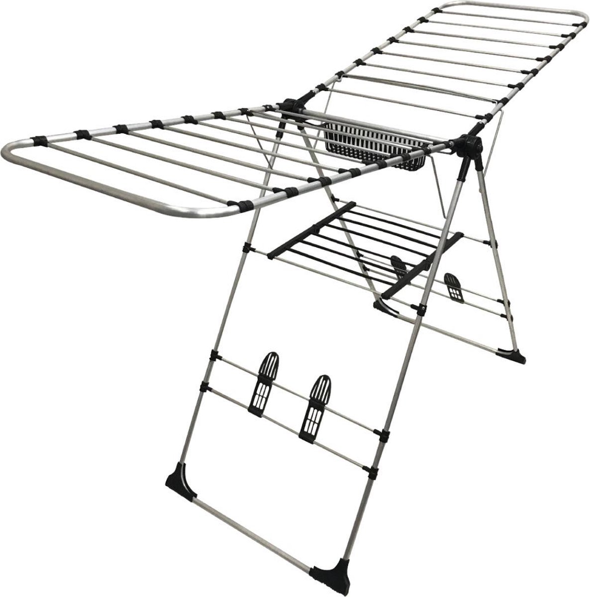 Zilan - Argento Heavy Duty - XL Wasrek - droogrek - inklapbaar - 24 ...